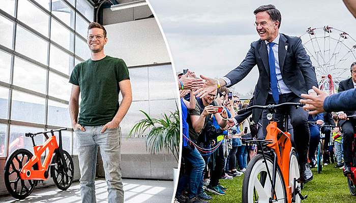 ZWINC | Rutte op fiets van ZWINC-veteraan mtrl.bike